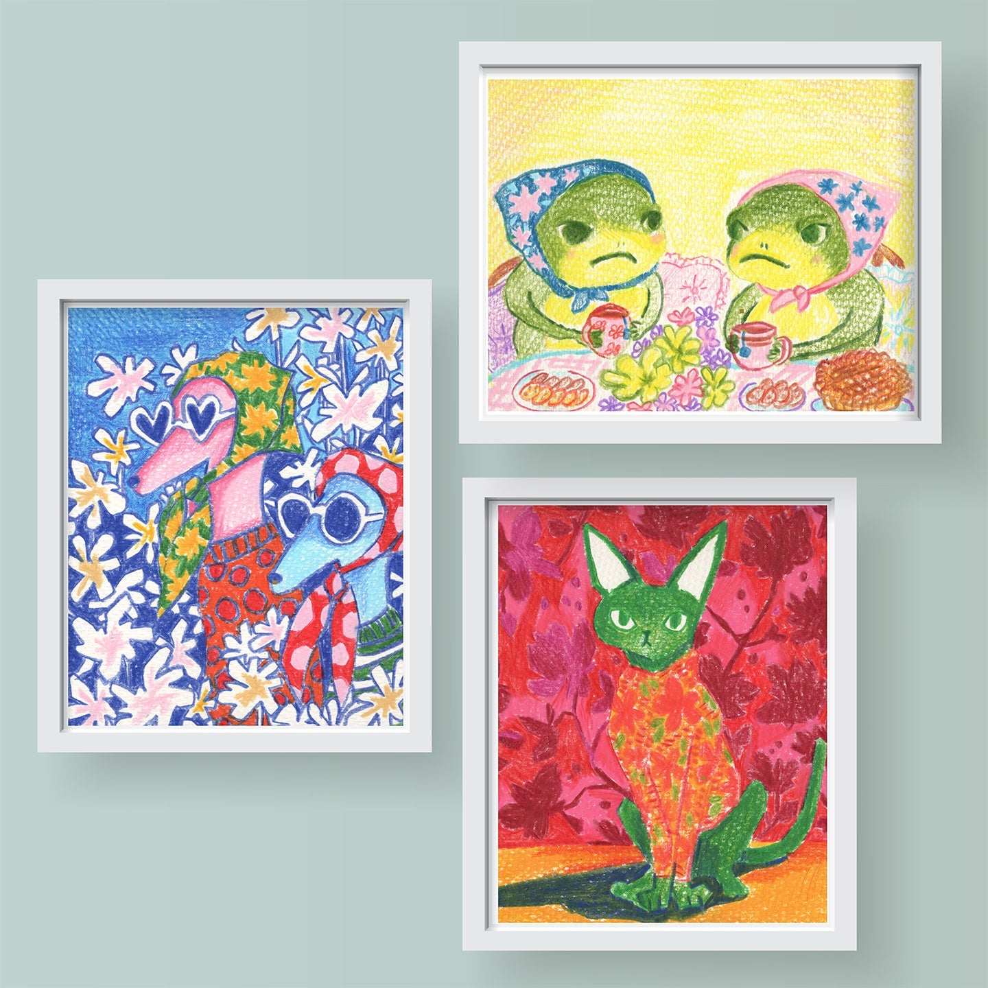 Art Prints – Miss Johnny Squirrel